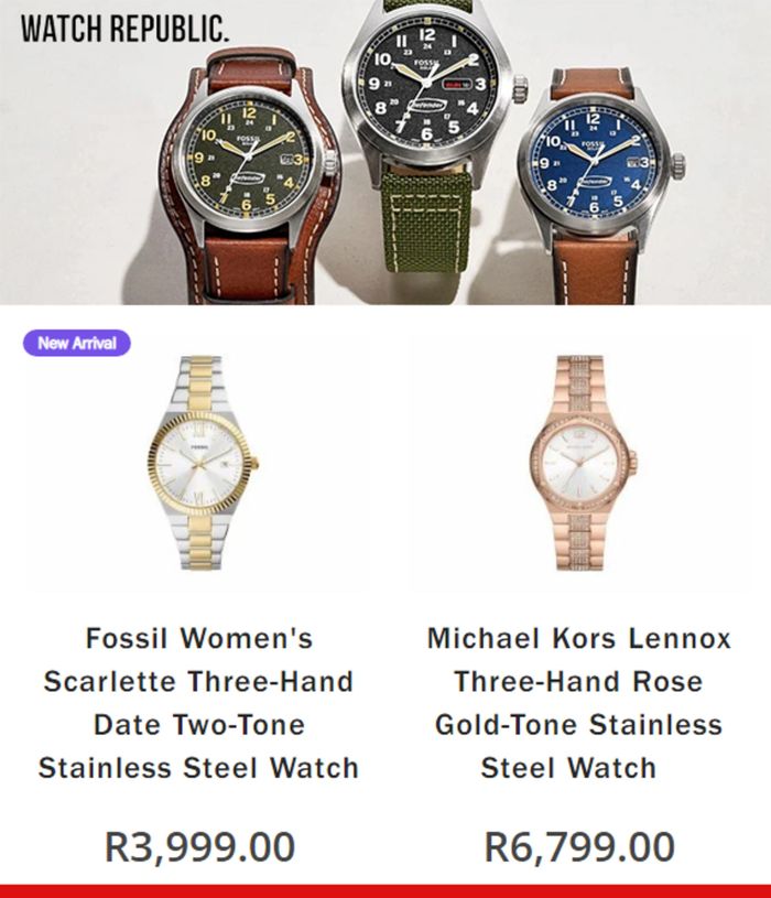 Watch Republic Johannesburg - 46 Mall of Africa Shopping Centre Shop ...