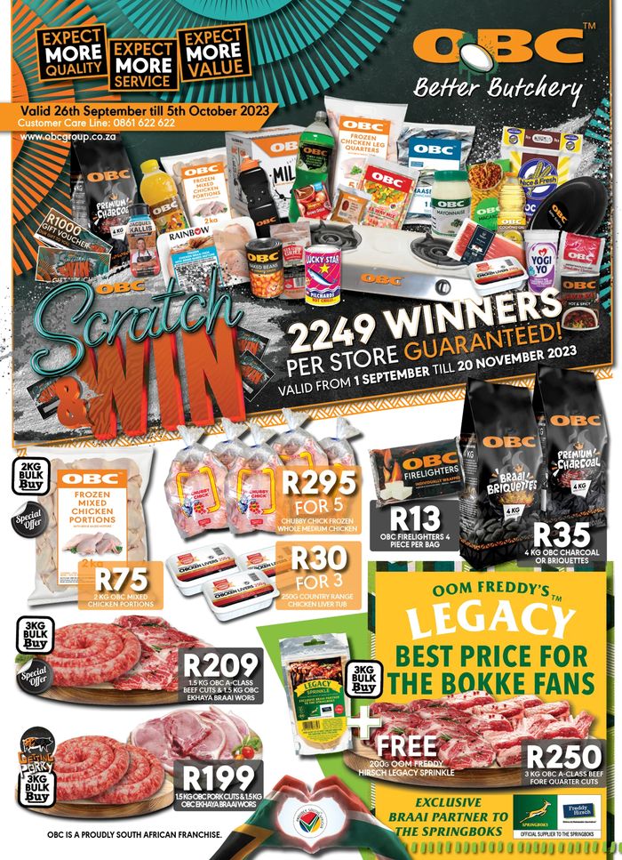 OBC Meat&Chicken in Middelburg (Mpumalanga) | Weekly Specials ...