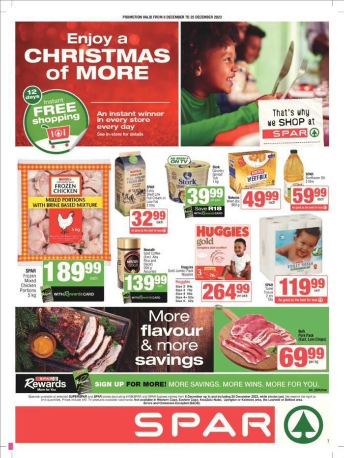 Spar | Specials & Catalogues - Christmas | Tiendeo