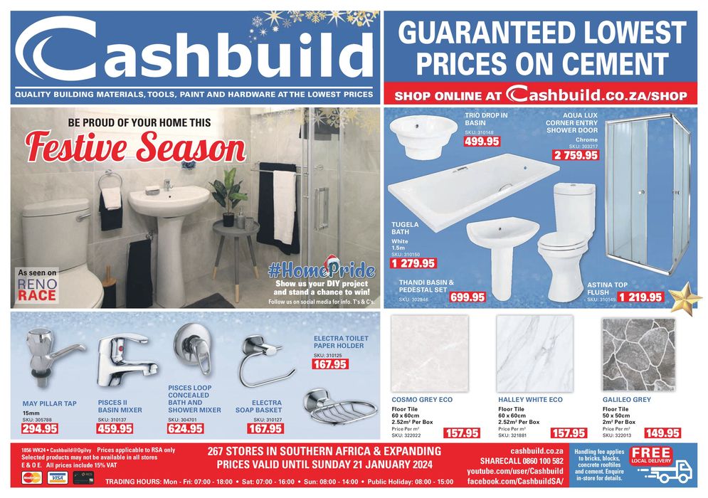 Cashbuild | Catalogues & Specials - January 2024 | Tiendeo
