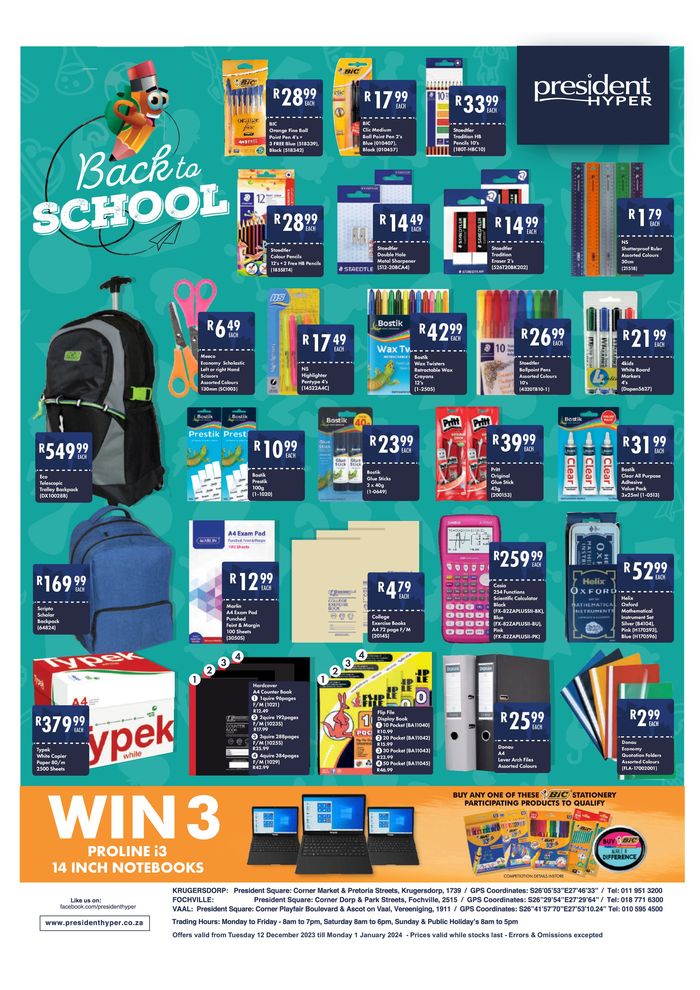 President Hyper | Specials & Catalogues - Christmas | Tiendeo