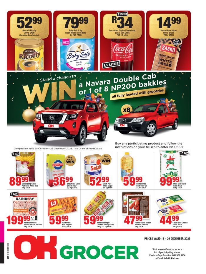 OK Grocer Uitenhage - 108 Market Street | Trading Hours & Specials ...