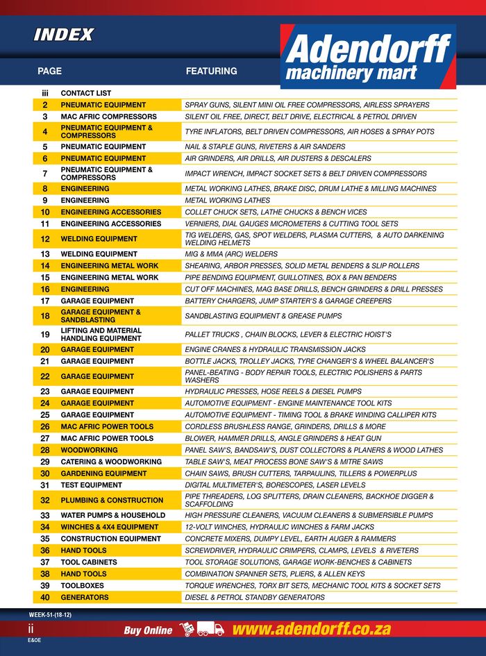 Adendorff Machinery Mart | Deals & Specials - February 2024 | Tiendeo