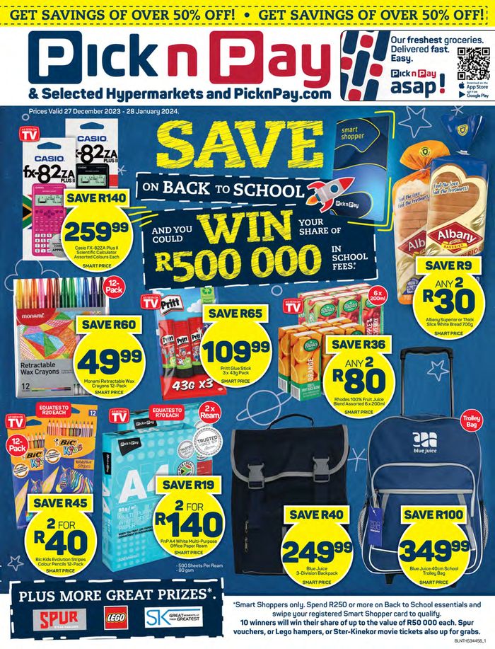 Pick n Pay in Mafikeng | Back to school Specials & Catalogues | Tiendeo