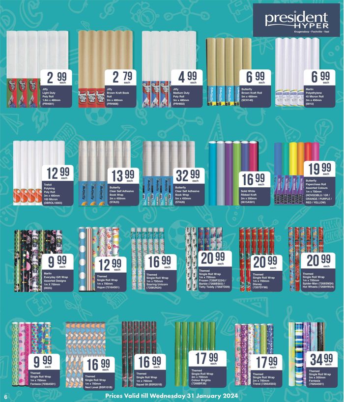 President Hyper | Specials & Catalogues - February 2024 | Tiendeo