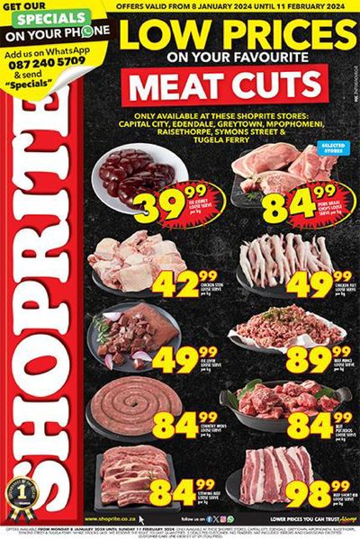 Shoprite in Durban | Valentine's Day Specials & Catalogues | Tiendeo
