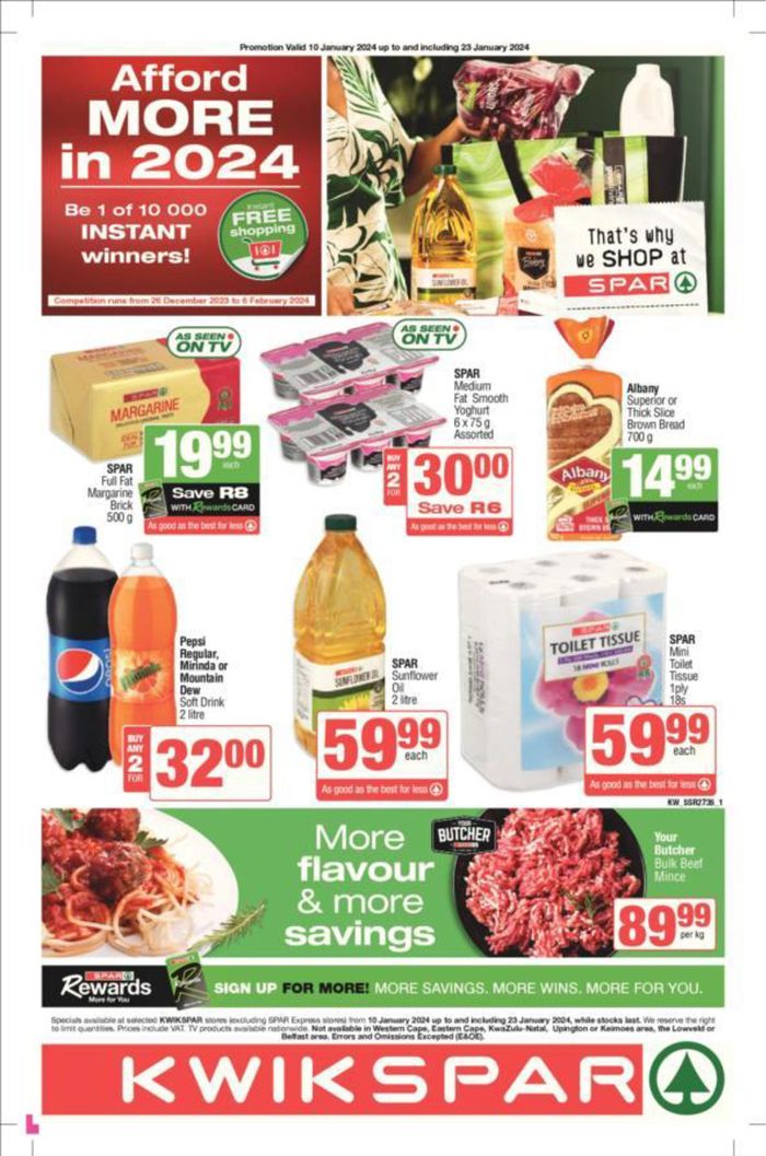 KwikSpar | Specials & Catalogues - February 2024 | Tiendeo