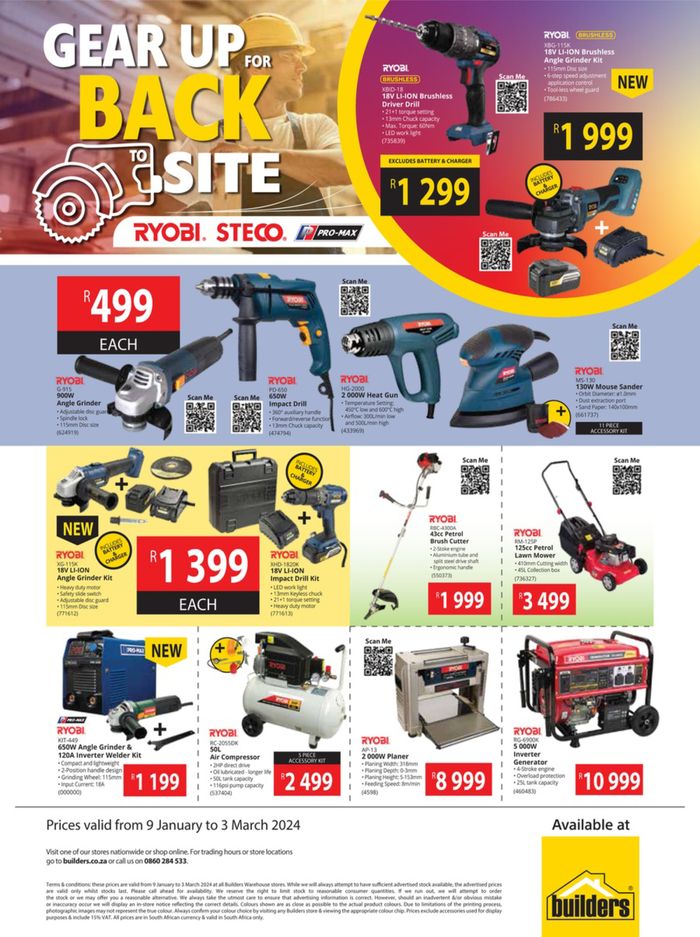 Builders | Specials & Catalogues - February 2024 | Tiendeo