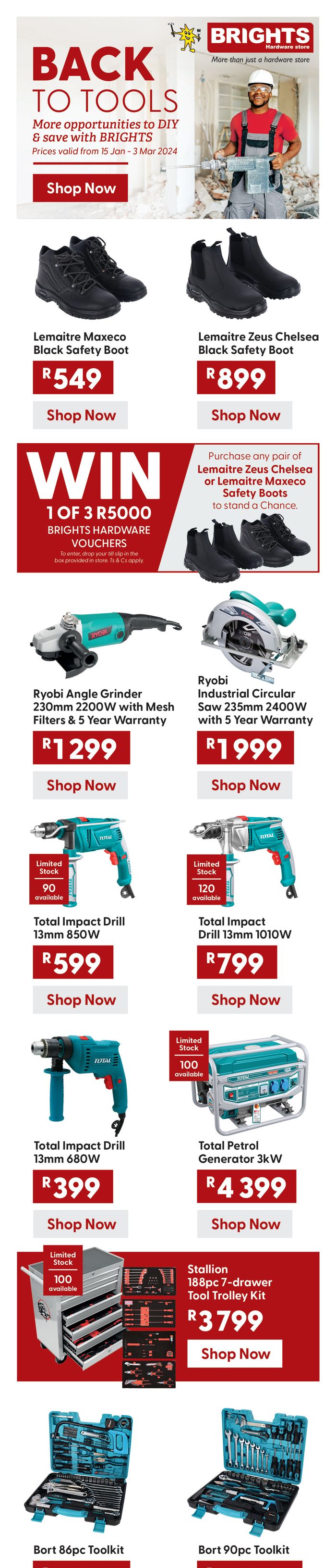 Brights Hardware | Specials & Catalogues - February 2024 | Tiendeo