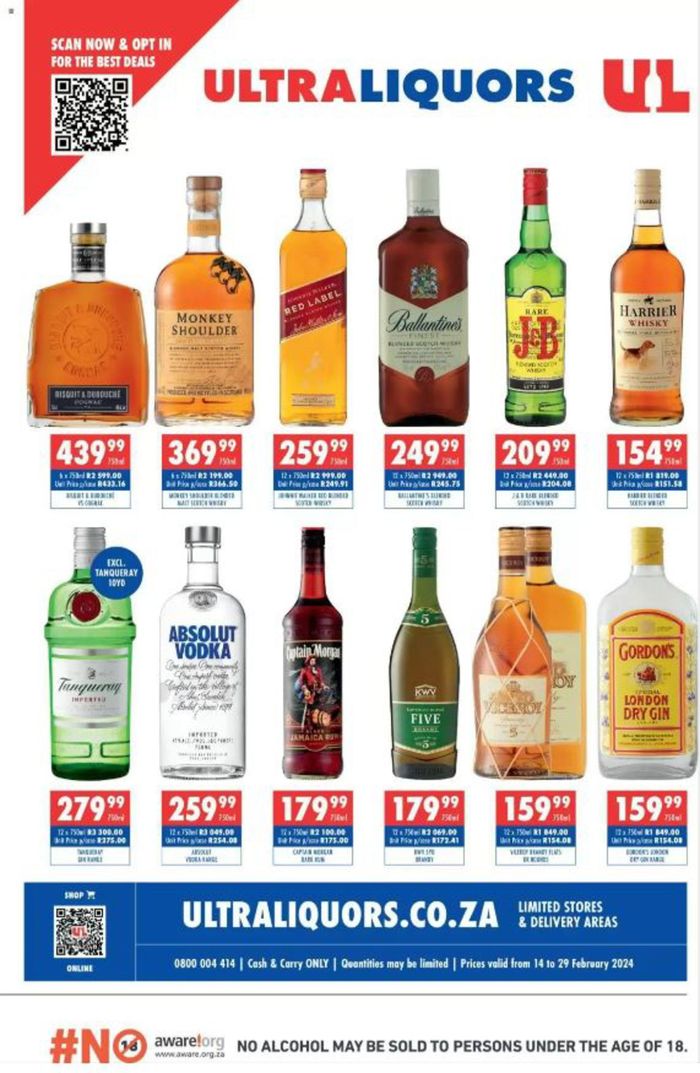 Ultra Liquors in East London | Weekly Specials & Catalogues | Tiendeo