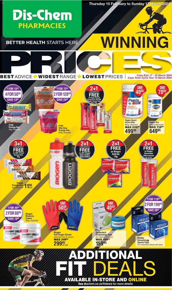 Dis-Chem | Specials & Catalogues - March 2024 | Tiendeo