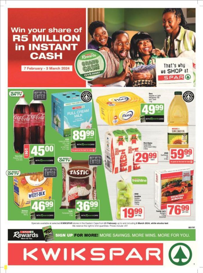 KwikSpar | Specials & Catalogues - March 2024 | Tiendeo