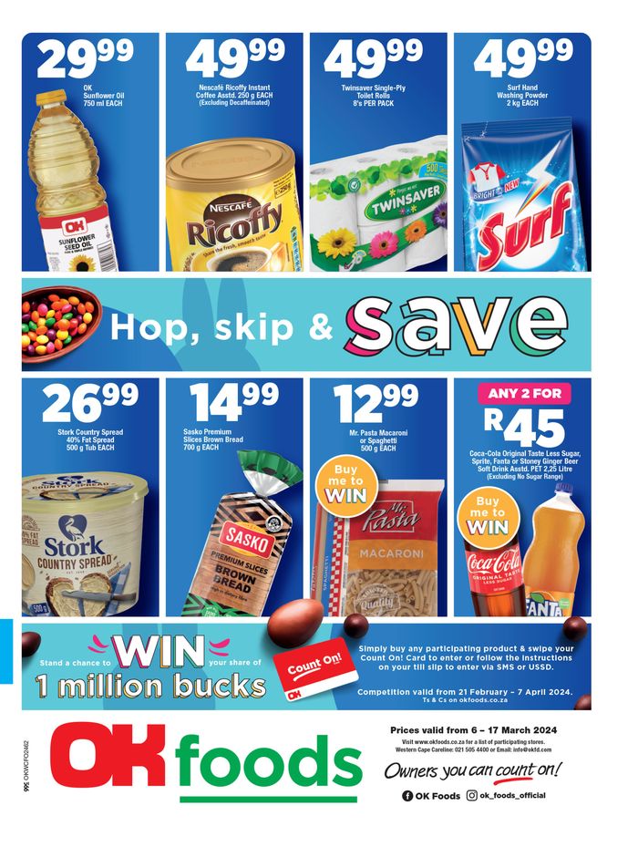 OK Foods in Beaufort West | Weekly Specials & Catalogues | Tiendeo