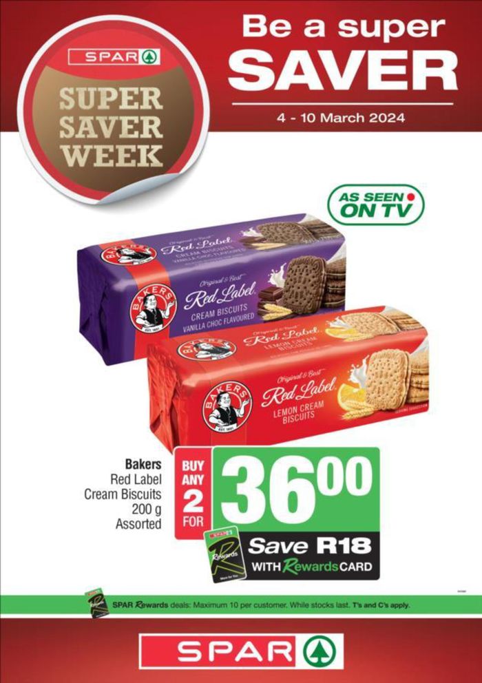 Spar | Specials & Catalogues - March 2024 | Tiendeo