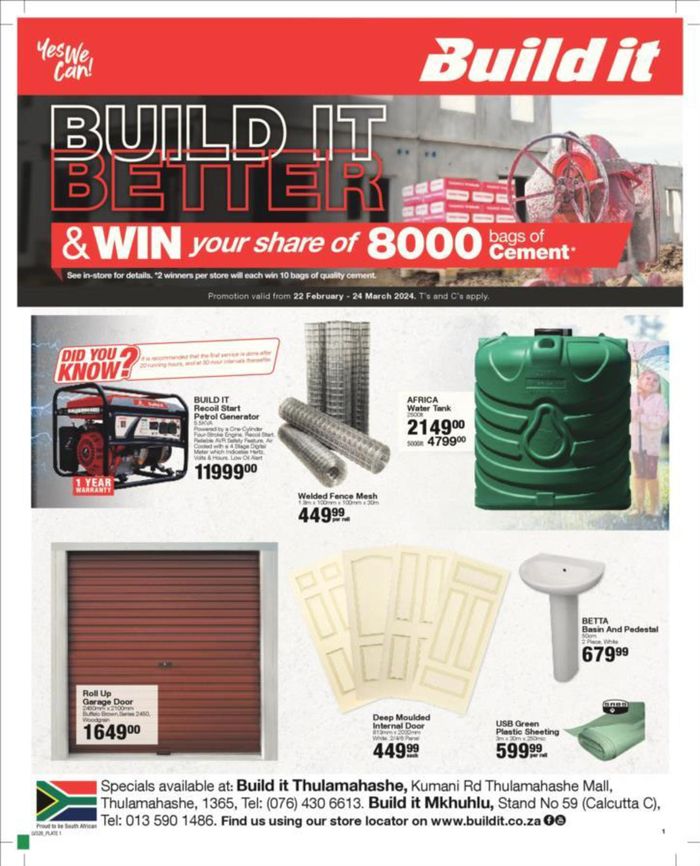 Build It | Specials & Catalogues - March 2024 | Tiendeo