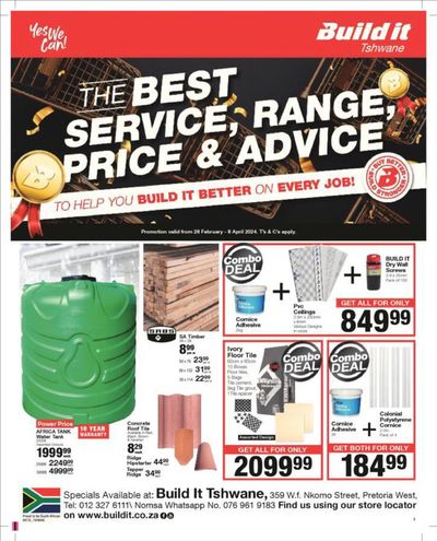 Build It | Specials & Catalogues - March 2024 | Tiendeo