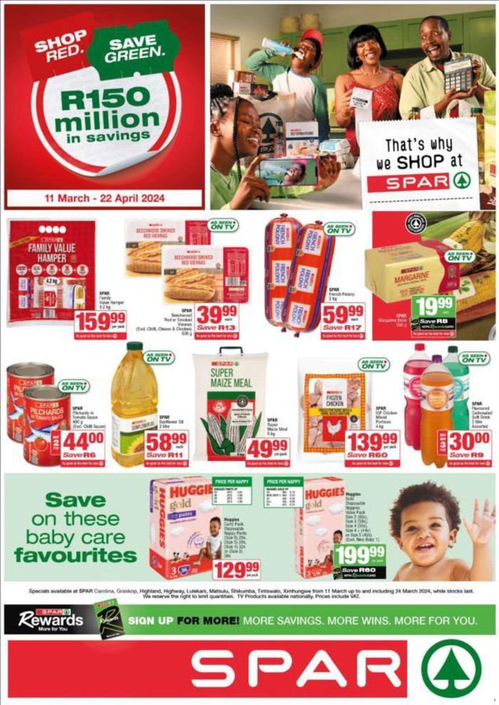 Spar in Thohoyandou | Easter Specials & Catalogues | Tiendeo