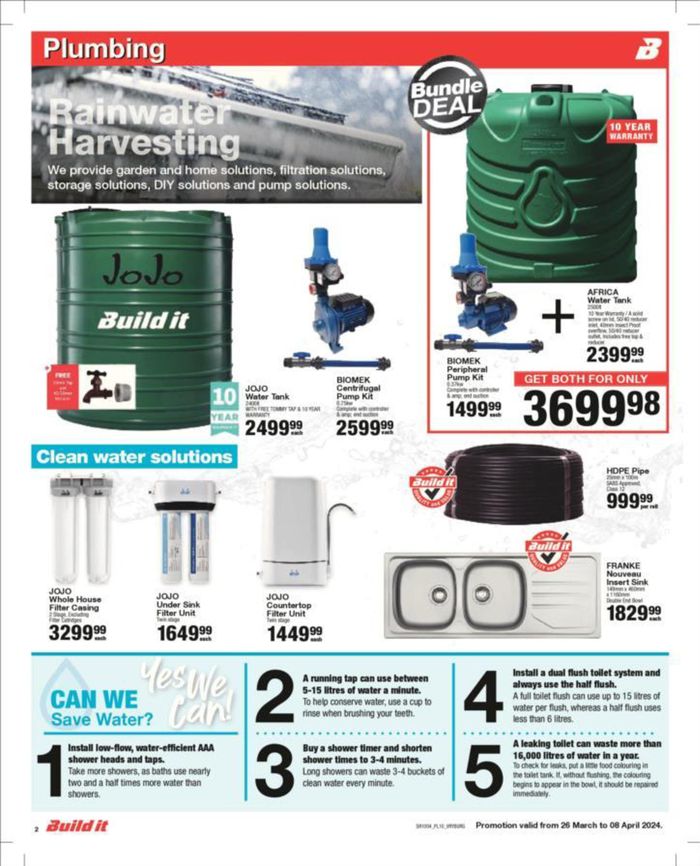 Build It Vryburg - 37 Market Str | Trading Hours & Specials | Tiendeo