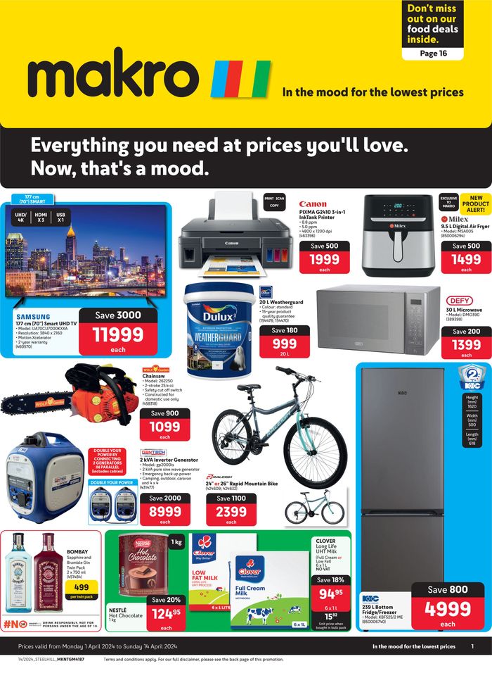 Makro in Nelspruit | Easter Specials & Catalogues | Tiendeo
