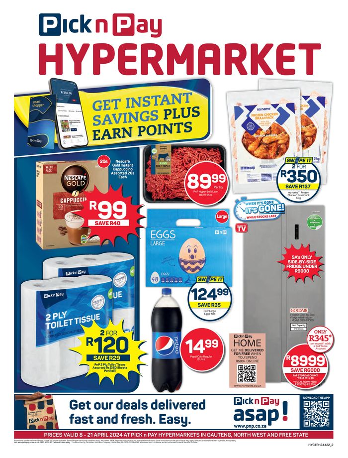 Pick n Pay Hypermarket in Alberton | Weekly Specials & Catalogues | Tiendeo
