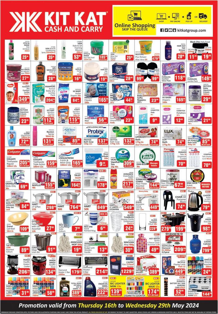 KitKat Cash and Carry Tembisa - Limindlela Metro Rail Station, Peacock ...