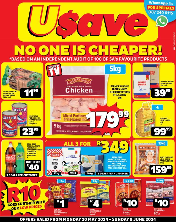 Usave | Specials & Catalogues - June 2024 | Tiendeo