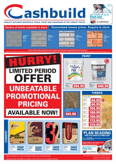 Cashbuild | Catalogues & Specials - June 2024 | Tiendeo
