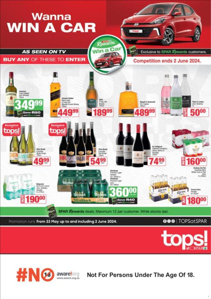 Tops Spar | Specials & Catalogues - June 2024 | Tiendeo