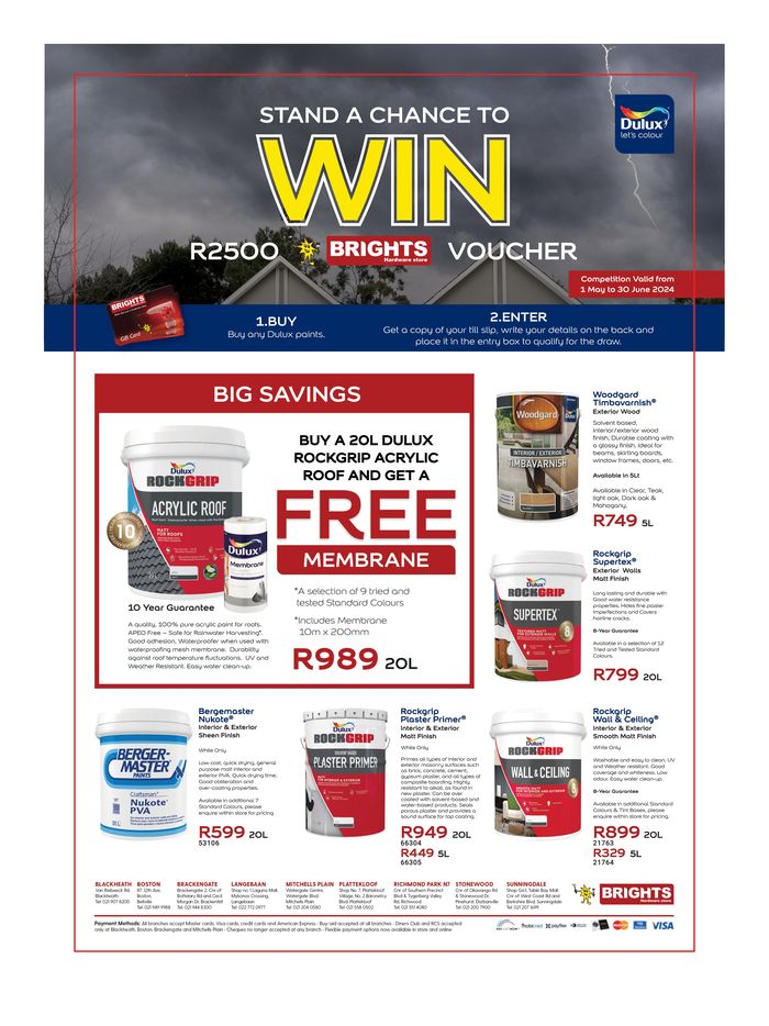 Brights Hardware | Specials & Catalogues - July 2024 | Tiendeo