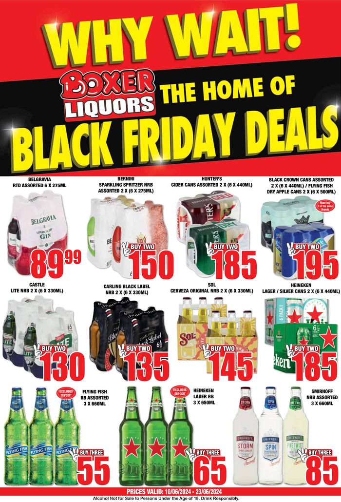 Boxer Liquors in Johannesburg | Weekly Specials & Catalogues | Tiendeo