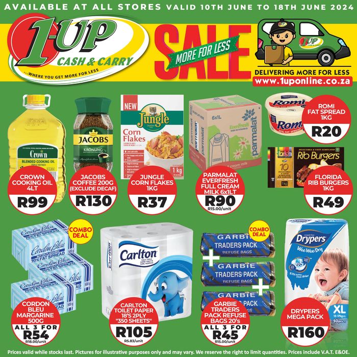 1UP Cape Town - Town Center, Station Plaza | Trading Hours & Specials ...