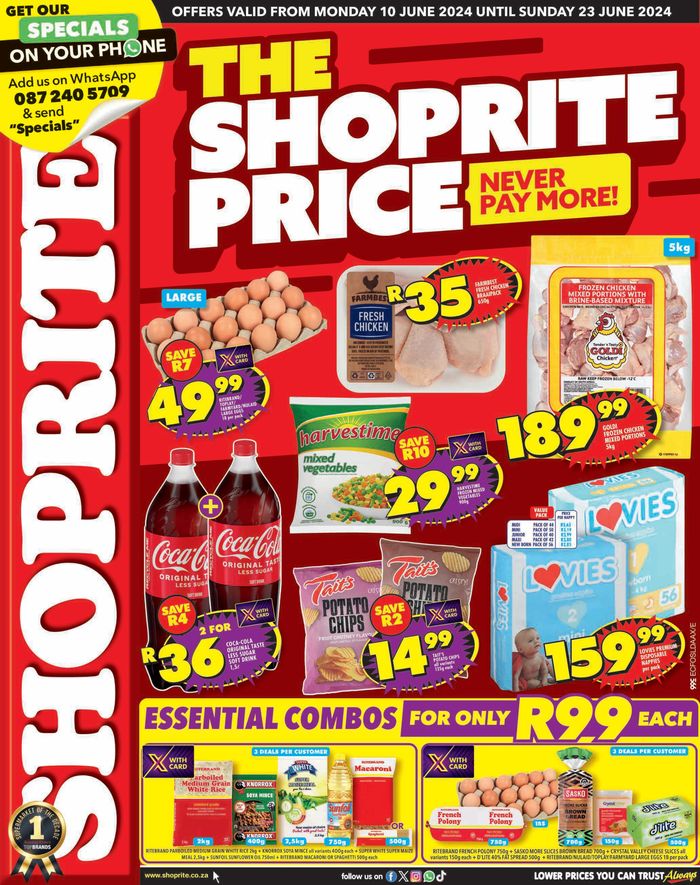 Shoprite Kwadwesi - 1 Spondo Street | Trading Hours & Specials | Tiendeo
