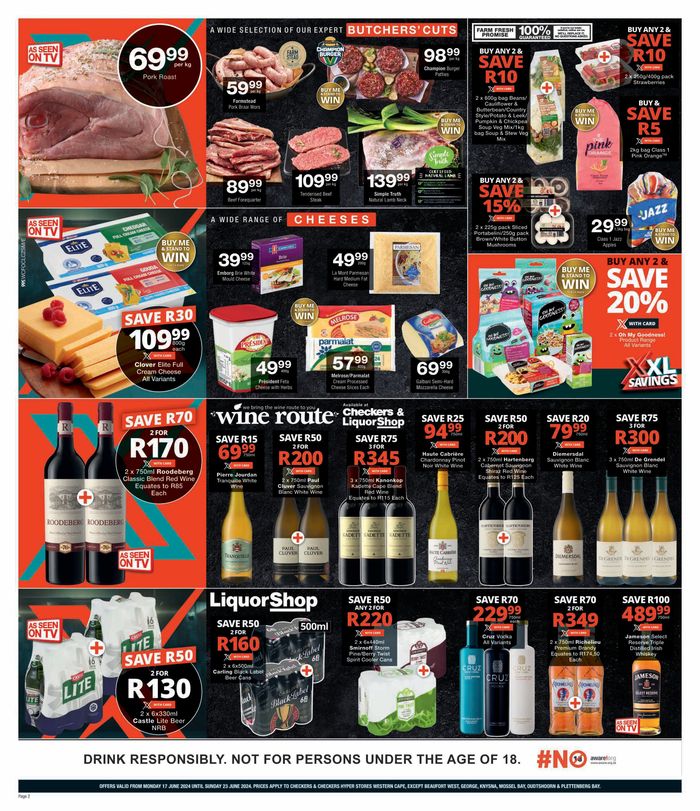 Checkers Hyper | Specials & Catalogues - June 2024 | Tiendeo