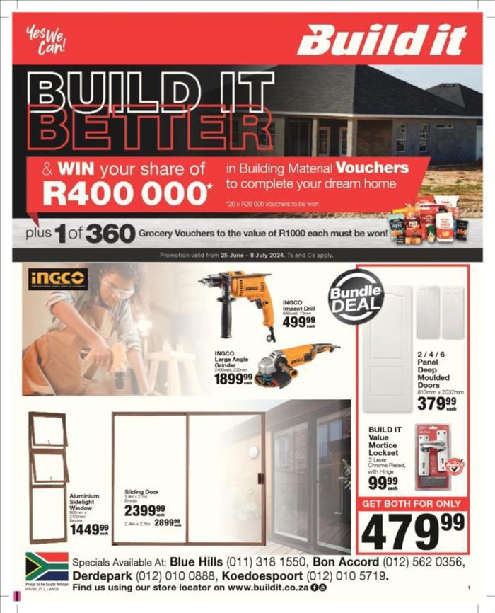 Build It in Pretoria | Weekly Specials & Catalogues | Tiendeo