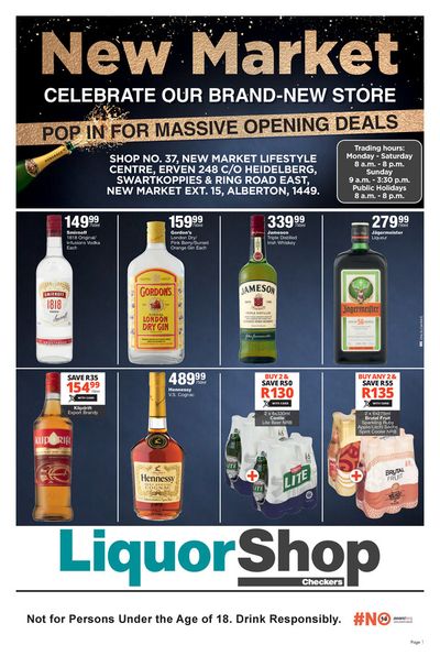 Checkers Liquor Shop in Sandton | Weekly Specials & Catalogues | Tiendeo