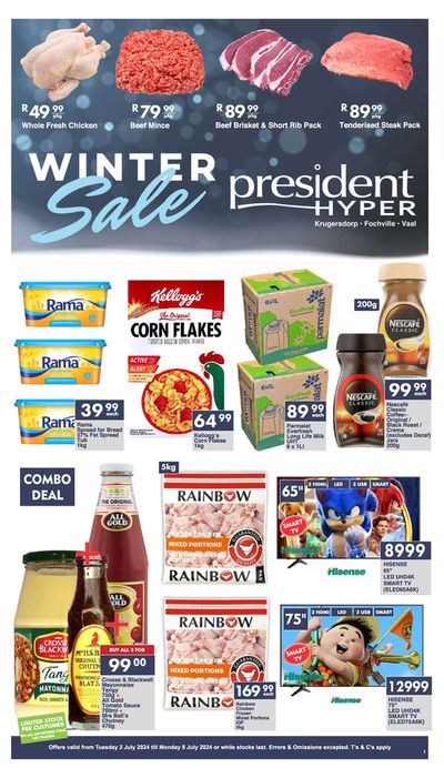 President Hyper | Specials & Catalogues - July 2024 | Tiendeo
