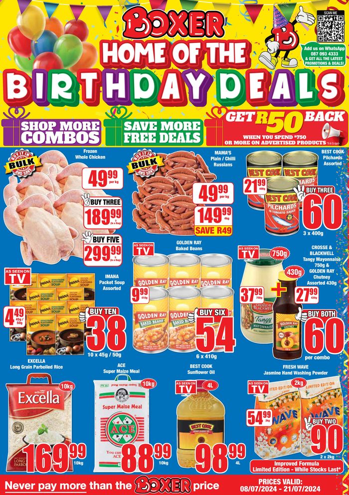 Boxer | Specials & Catalogues - July 2024 | Tiendeo