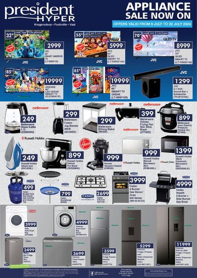 President Hyper | Specials & Catalogues - July 2024 | Tiendeo