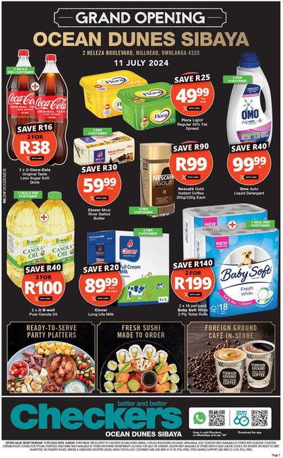 Checkers in Durban | Weekly Specials & Catalogues | Tiendeo