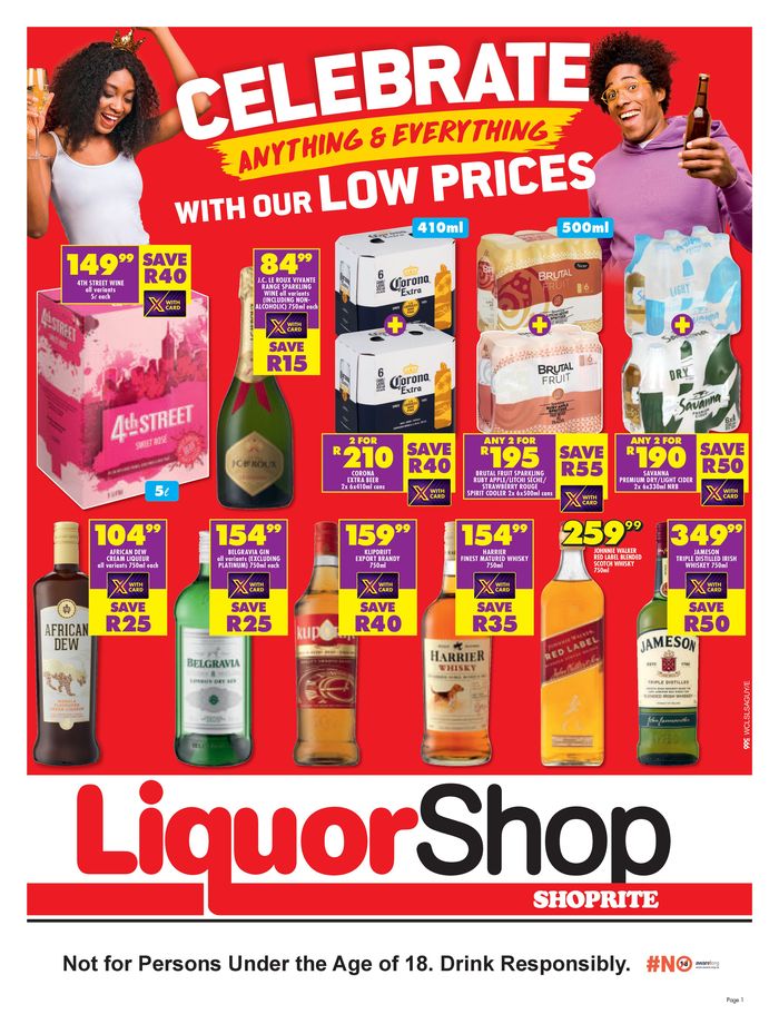 Shoprite Liquor Paarl | Weekly Specials & Catalogues | Tiendeo