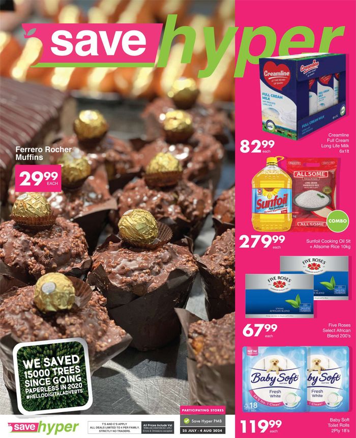 Save Hyper in Pietermaritzburg | Weekly Specials & Catalogues | Tiendeo