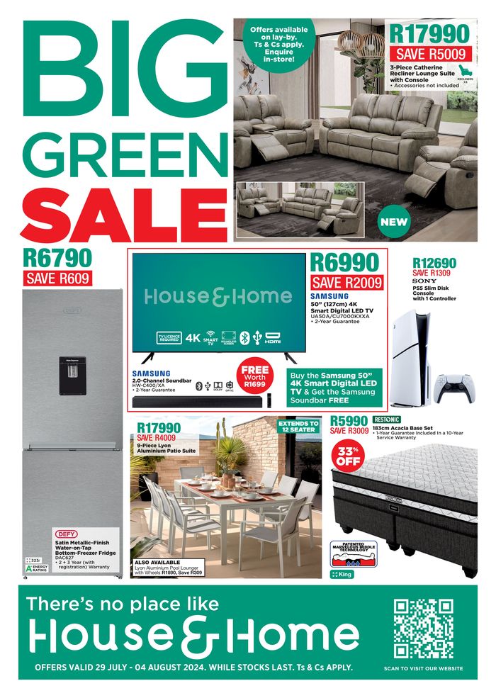 House & Home | Catalogues & Specials - August 2024 | Tiendeo