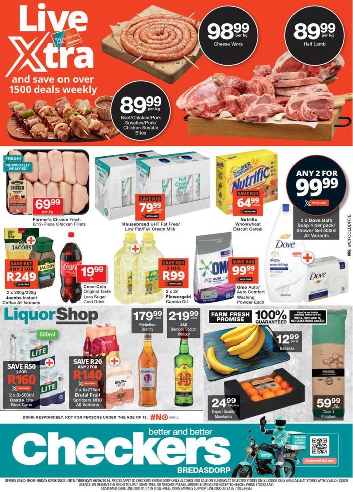 Checkers Hyper | Specials & Catalogues - August 2024 | Tiendeo