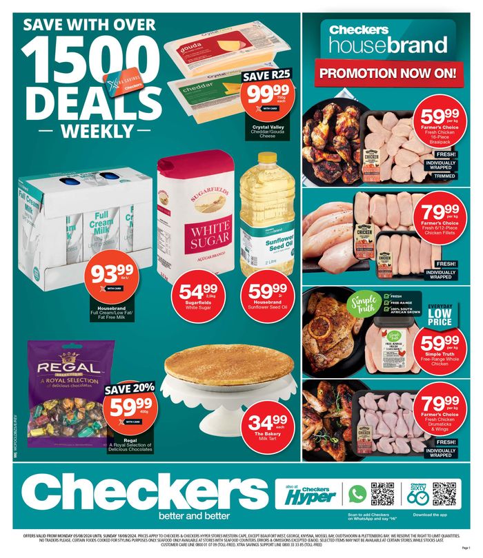 Checkers | Specials & Catalogues - August 2024 | Tiendeo
