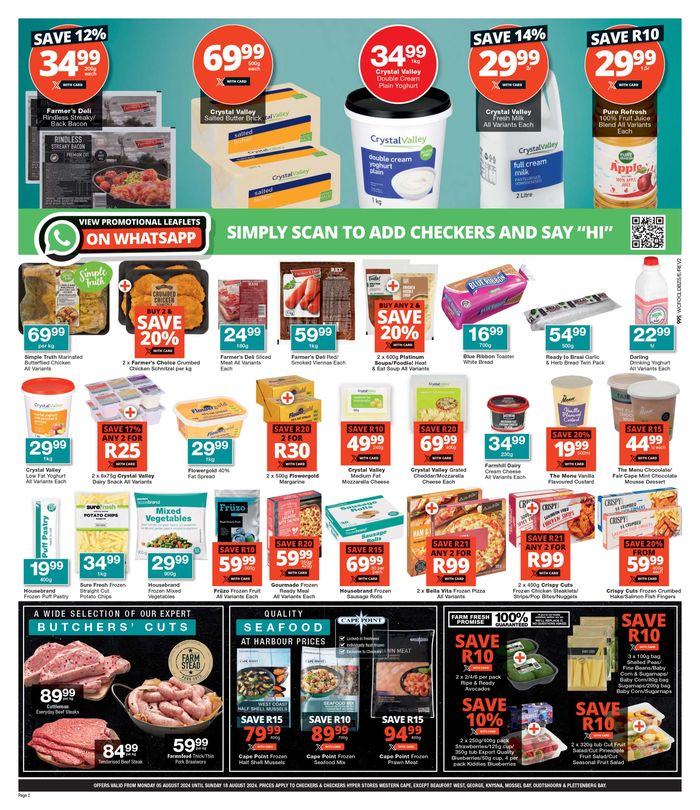 Checkers | Specials & Catalogues - August 2024 | Tiendeo