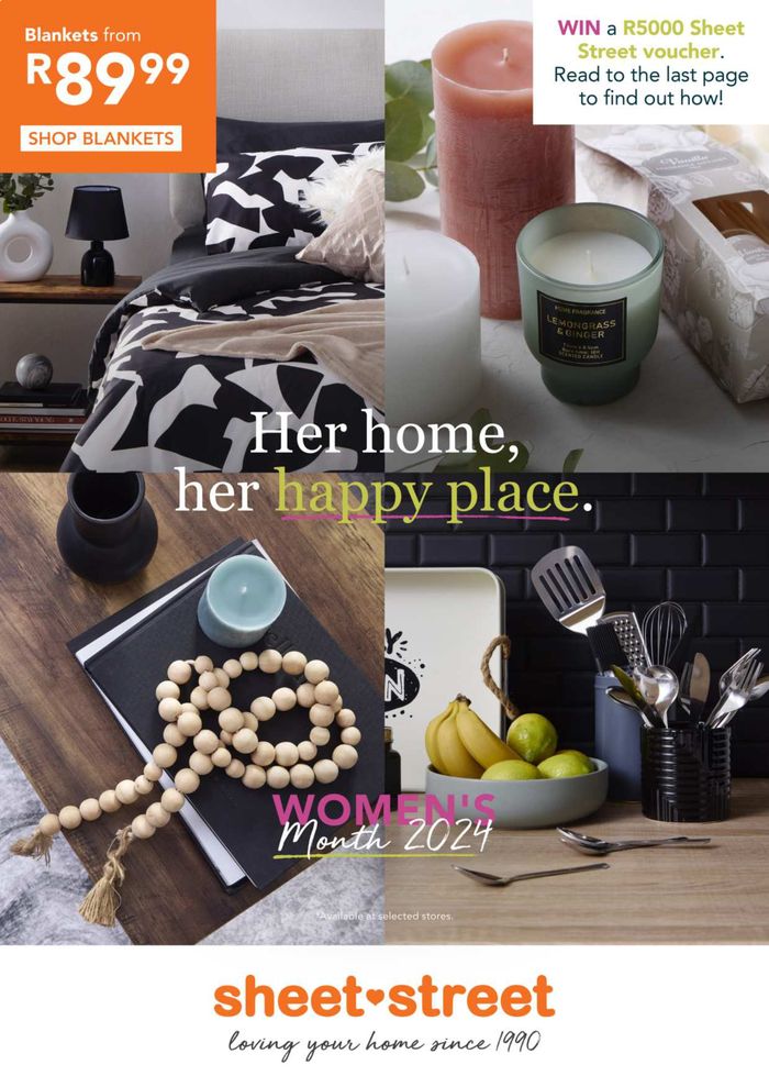 Sheet Street | Catalogues & Specials - August 2024 | Tiendeo