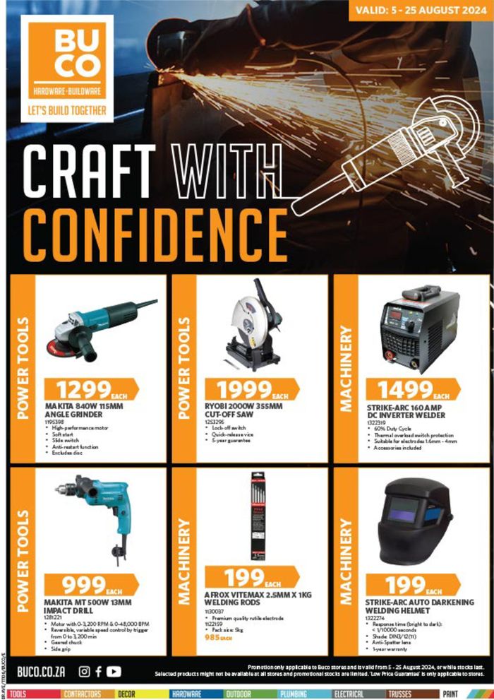 BUCO | Catalogues & Specials - August 2024 | Tiendeo