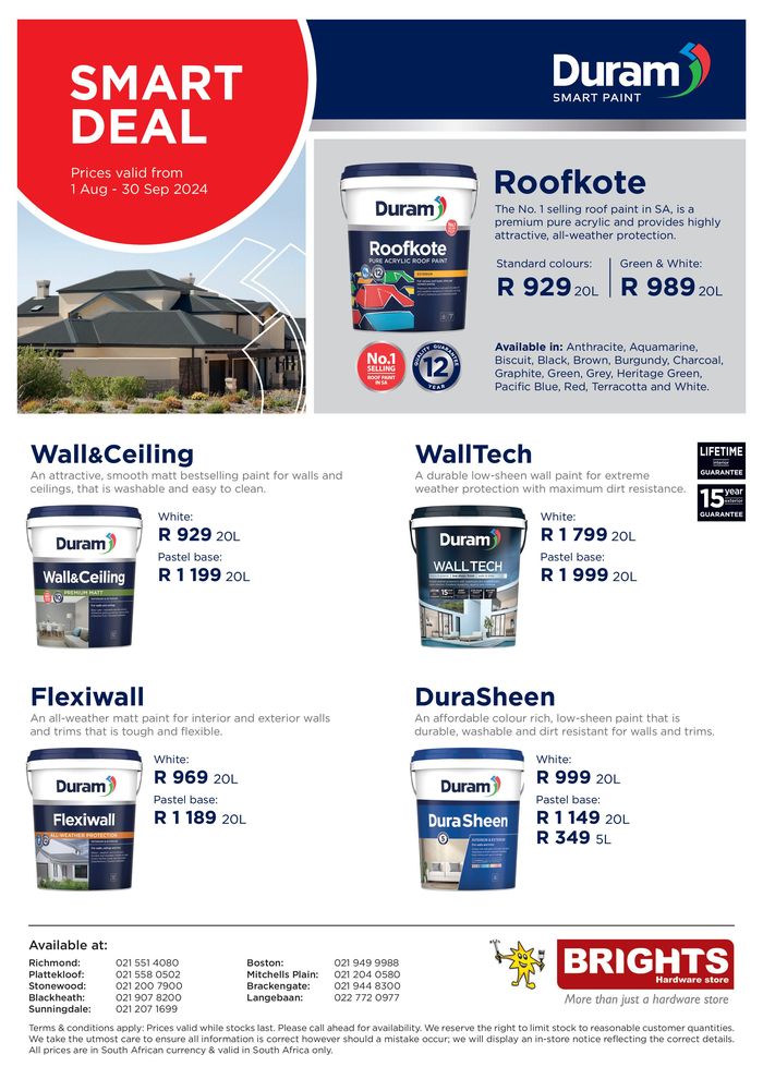 Brights Hardware | Specials & Catalogues - September 2024 | Tiendeo