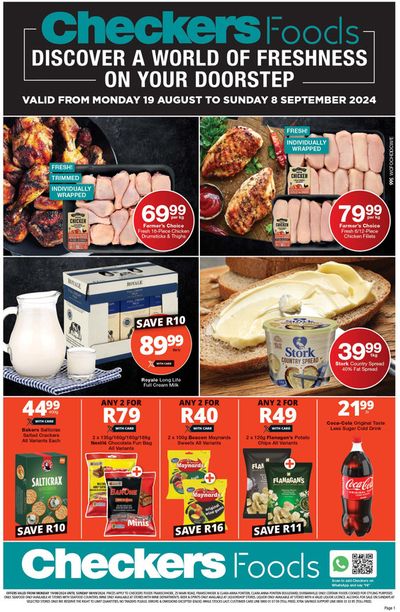 Checkers | Specials & Catalogues - August 2024 | Tiendeo