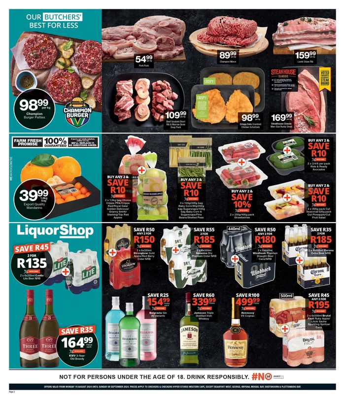 Checkers | Specials & Catalogues - August 2024 | Tiendeo